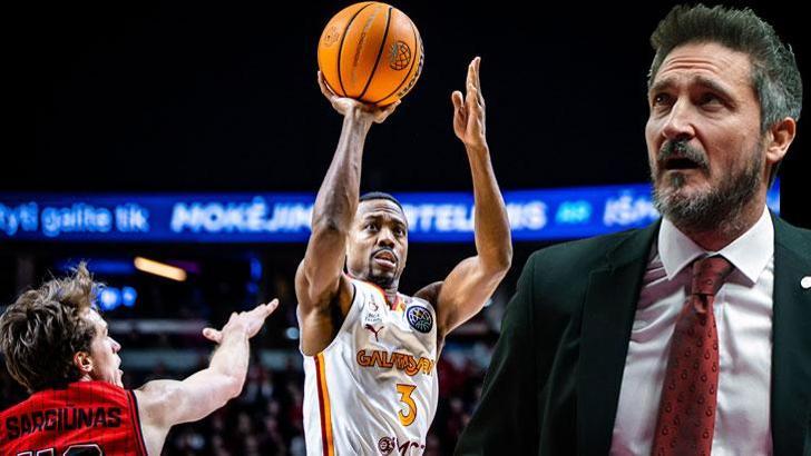 Galatasaray, Rytas'ı deplasmanda devirdi... Galatasaray MCT Technic ...