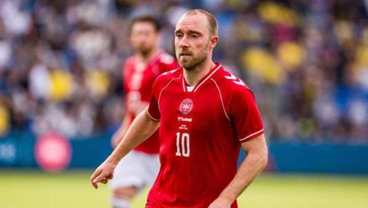 Eriksen's health is improving