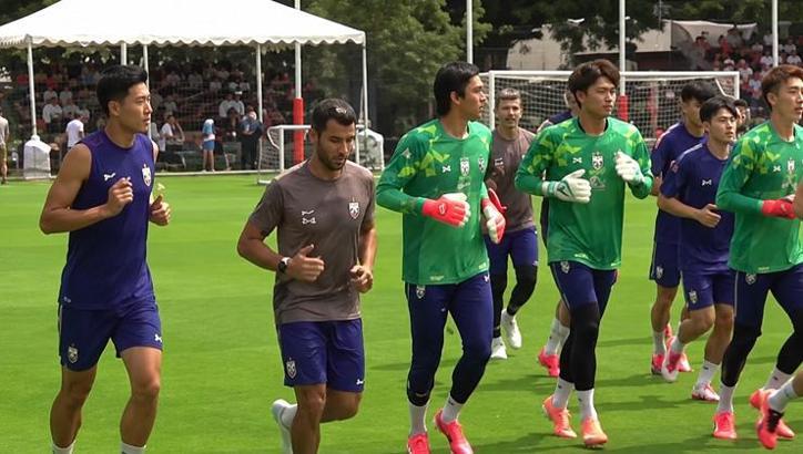 Scandal at the World Cup! South Korea's training session was broadcast ...