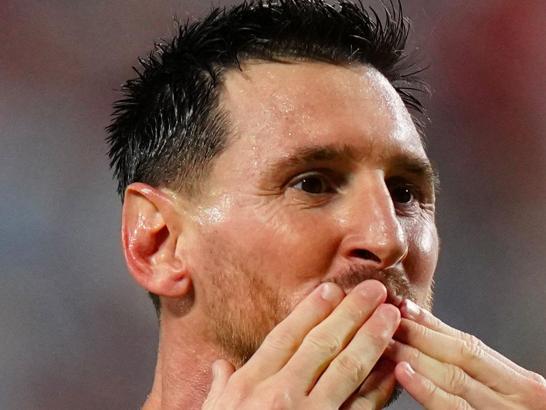 Legendary Forward Lionel Messi Scores Majestic Hat Trick to Equal All ...