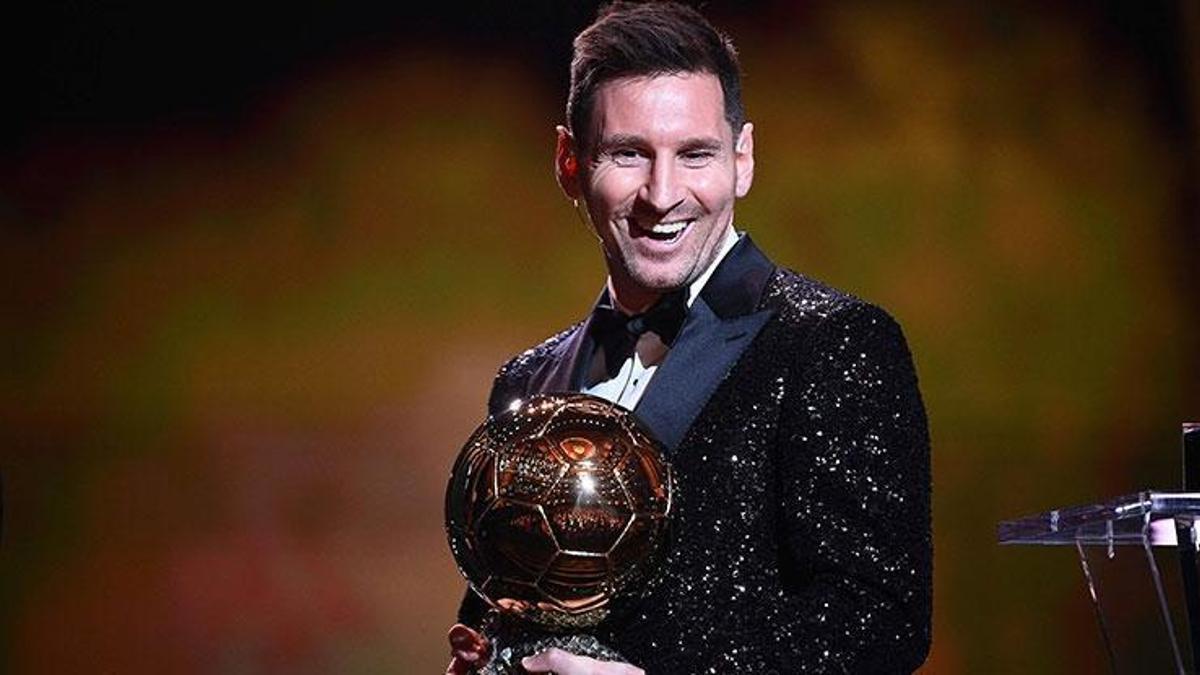 Ballon d'Or ödülünün sahibi Lionel Messi! Cristiano Ronaldo'ya büyük ...
