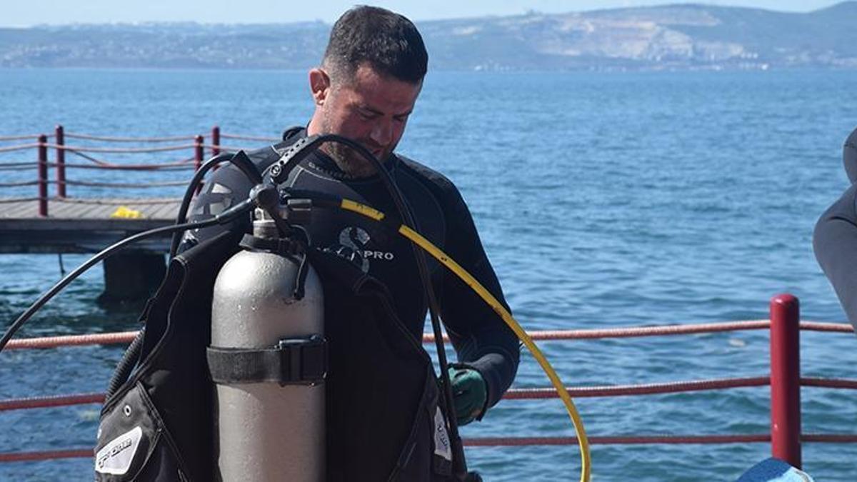 Erkan Ertan, güreşemediği günlerde su altını keşfetti - Spor Haberleri