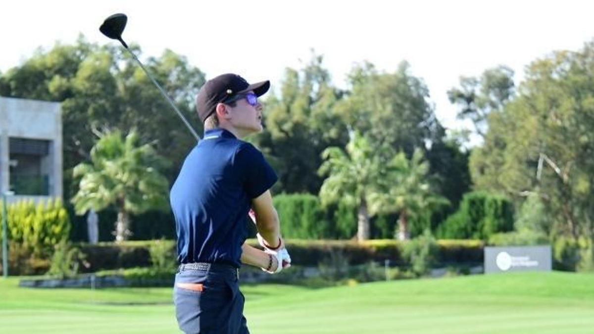 Milli golfçü Ali Berk Berker, Avrupa Genç Ustalar Şampiyonası'nda 8 ...