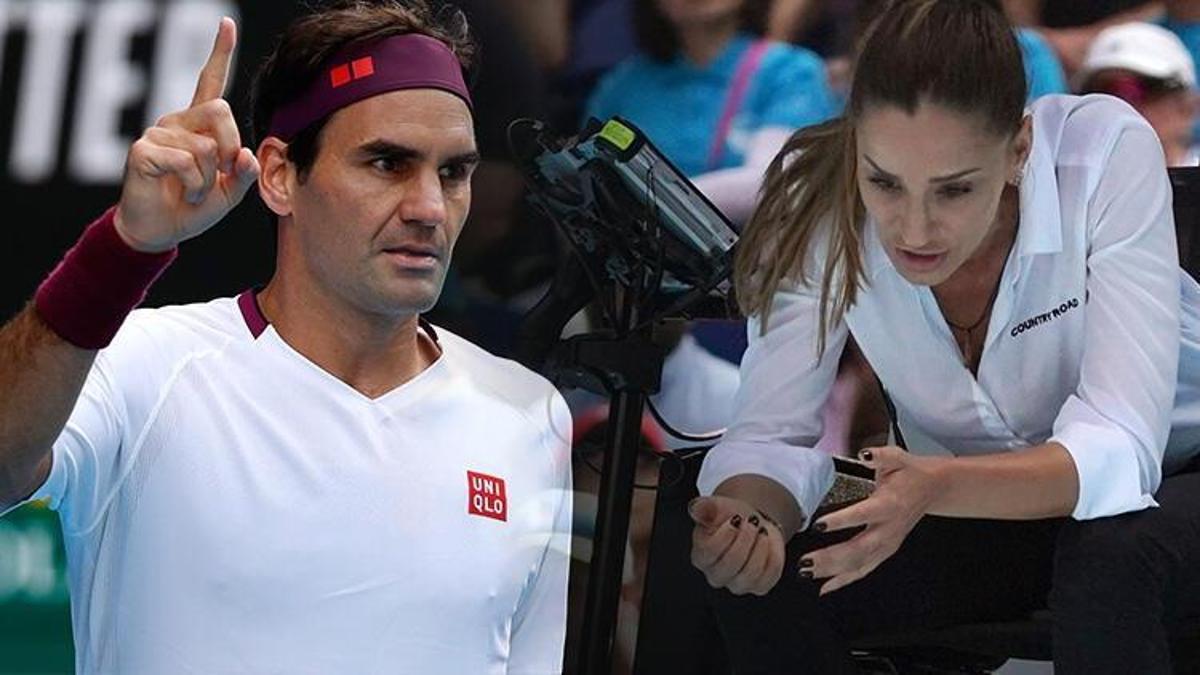 Federer'in maçına damga vuran hakem Marijana Veljovic! - Spor Haberleri