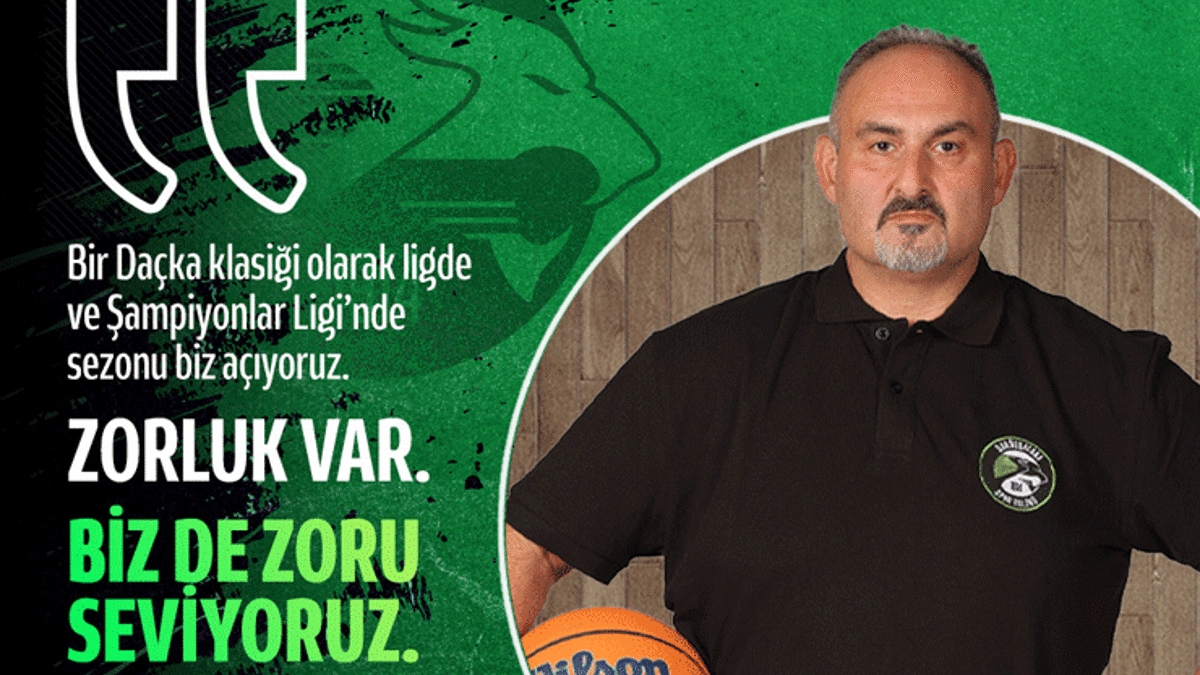 Darüşşafaka Başantrenörü Selçuk Ernak: Zoru seviyoruz - Fanatik ...