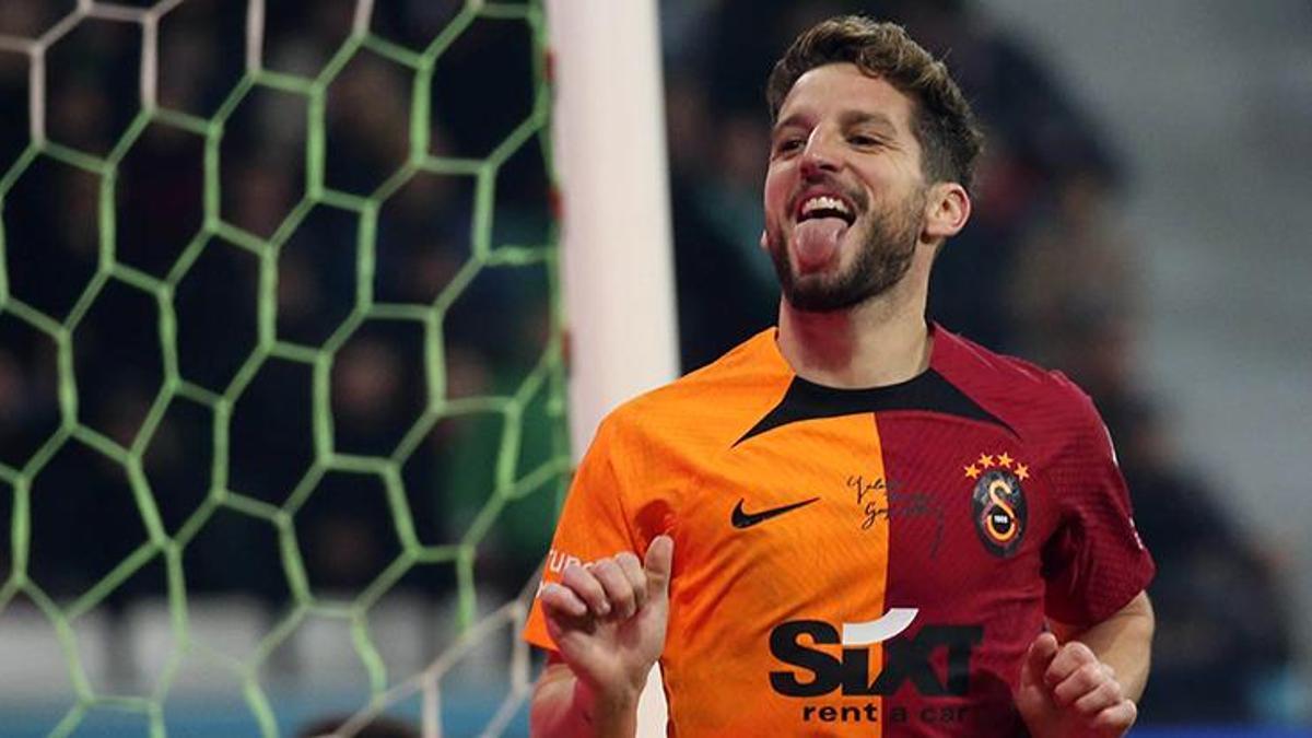 Galatasaray'da Dries Mertens, gol sayısını 5'e çıkardı - Fanatik ...