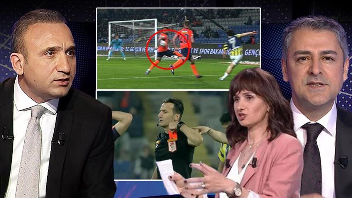 Başakşehir - Fenerbahçe maçının tartışmalı pozisyonlarını ...