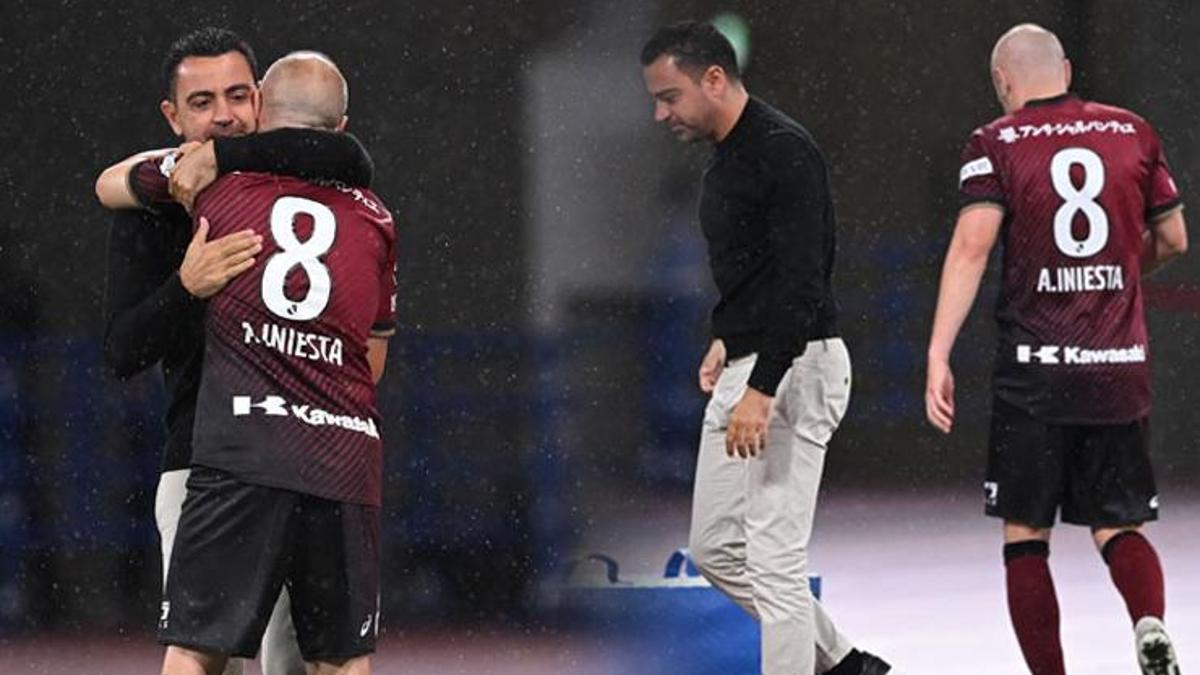 İniesta, Vissel Kobe'ye veda etti! Barcelona maçında duygusal anlar ...