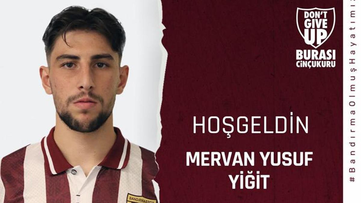 Mervan Yusuf Yiğit, Bandırmaspor'da - Fanatik Gazetesi Futbol Haberleri ...
