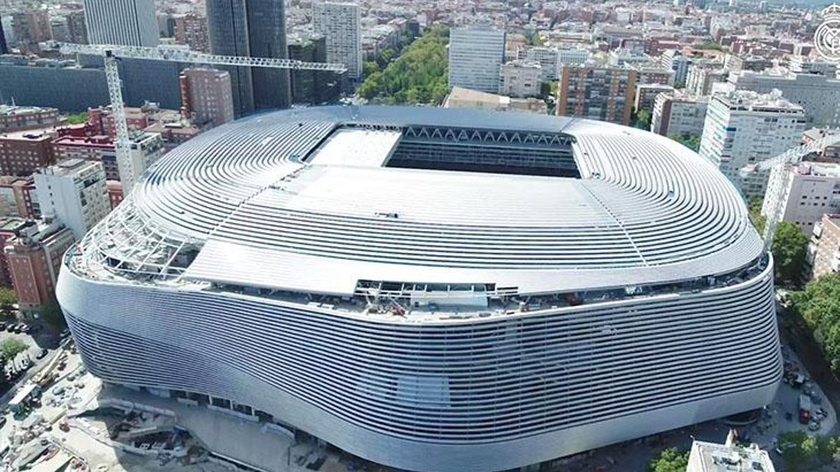 Santiago Bernabeu Stadı'nın sınır tanımaz teknolojisi görücüye çıktı ...