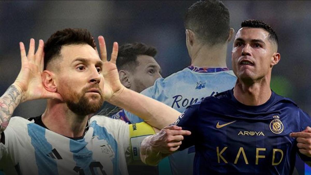 Futbol tarihinin en büyük buluşması! Ronaldo ile Messi aynı takımda ...