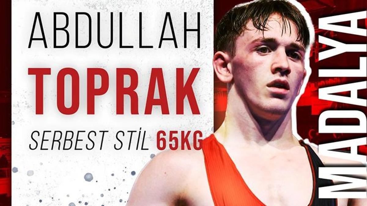 Abdullah Toprak bronz madalya kazandı - Fanatik Gazetesi Futbol ...