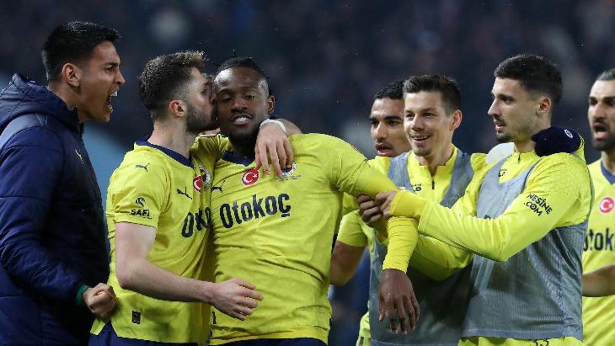Fenerbahçe, 3 yıl sonra Trabzon’da kazandı - Fanatik Gazetesi ...