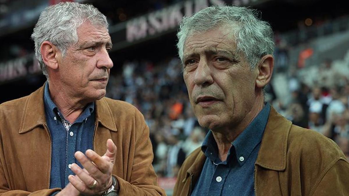 Fernando Santos, 'Kupa finaline kadar buradayım' dedi, 30 dakika sonra ...