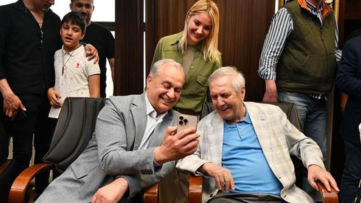 Aziz Yıldırım'dan, Başkan Şükrü Erdem'e ziyaret - Fanatik Spor Haberleri - Video