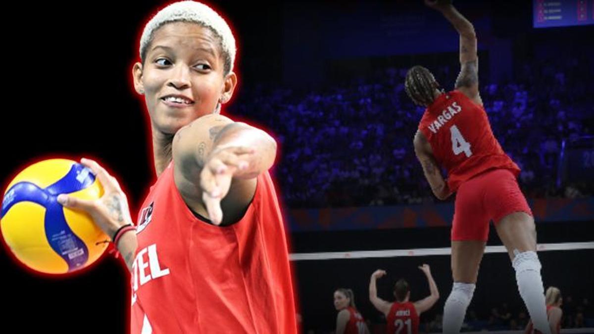 Ne yaptın Melissa Vargas! Smaç hızı görenleri şaşkına çevirdi ...