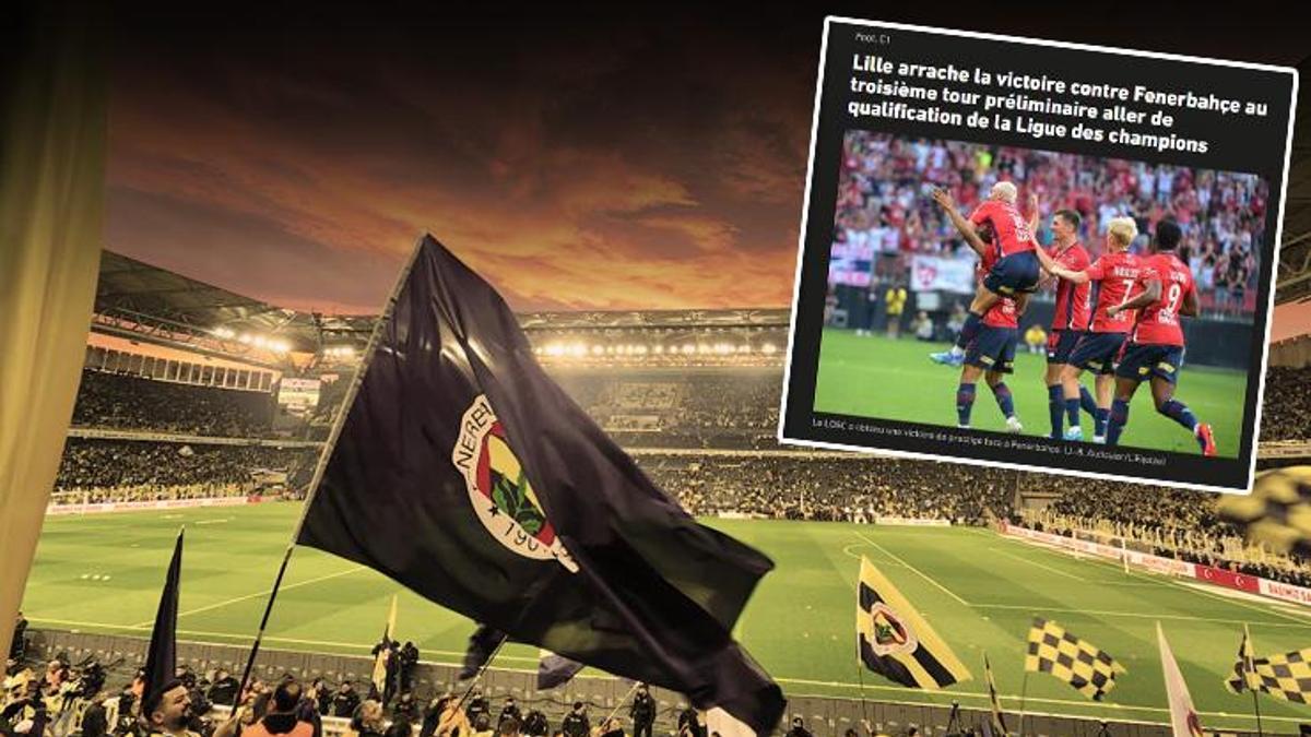 Lille'in Fenerbahçe korkusu belgelendi: 'İstanbul yanardağı ...