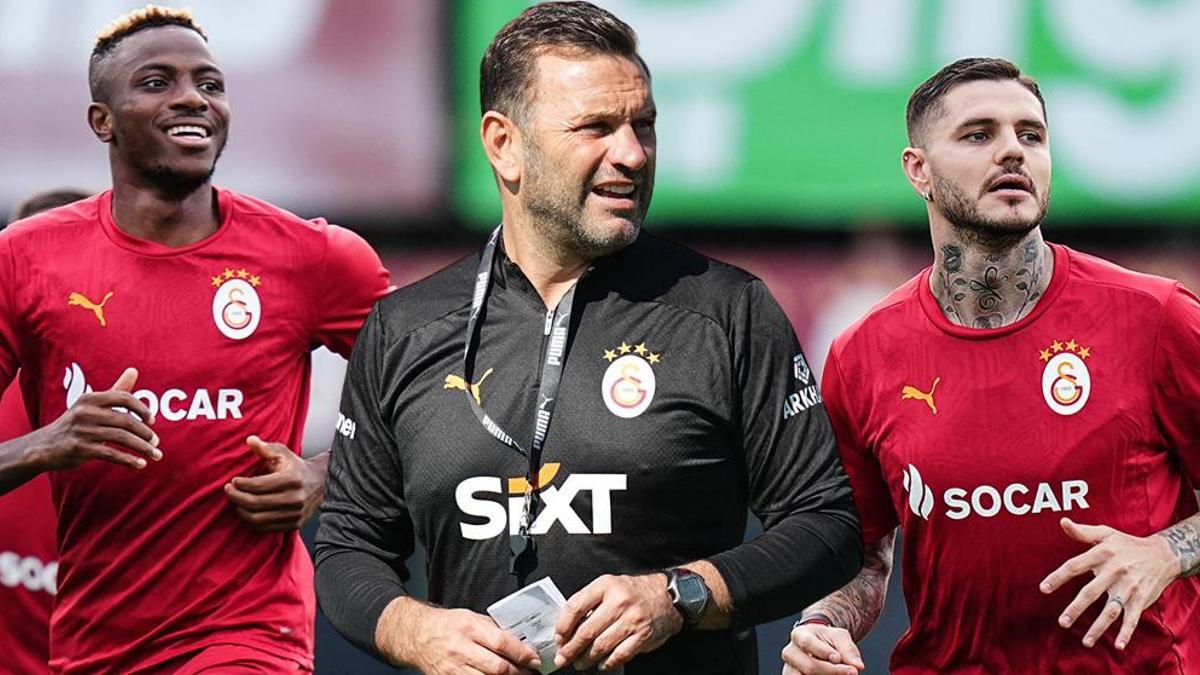 Galatasaray'da cevabı merak edilen soru: Osimhen mi, Icardi mi? Okan ...