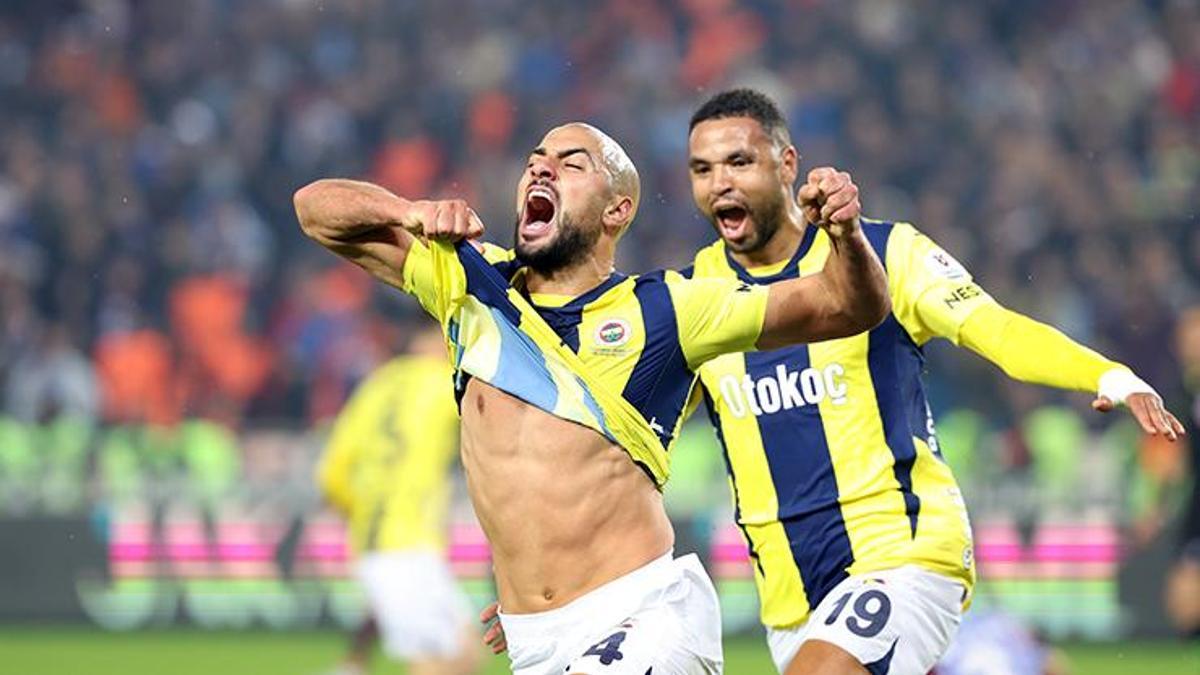 Fenerbahçe'de Sofyan Amrabat, gönülleri fethetti! Şampiyonluk mesajı ...