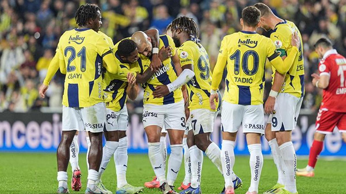 Fenerbahçe'nin Sivasspor galibiyetinin sırrı ortaya çıktı 'Bu ayıbı ...