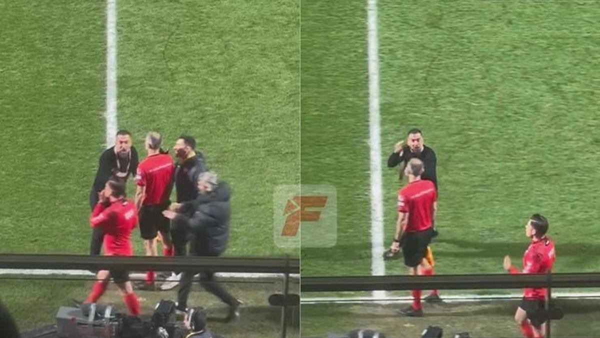 Arda Turan'a kırmızı kart! İrfan Can Kahveci-Caner Erkin pozisyonu ...