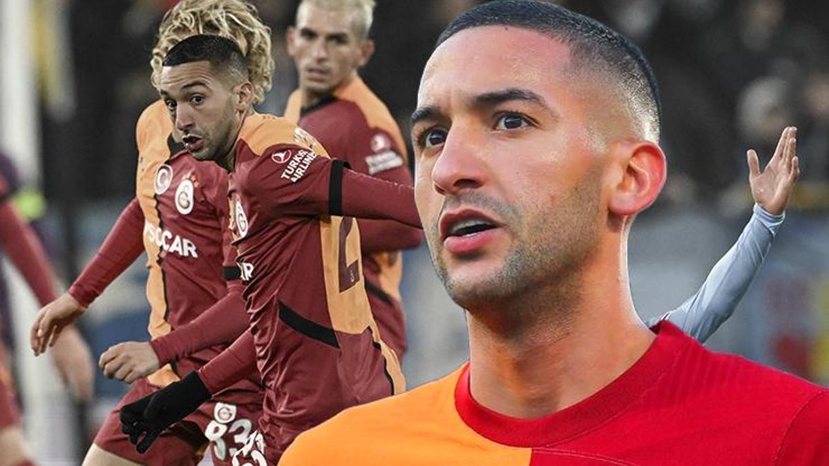 Galatasaray'dan ayrılacak olan Hakim Ziyech transfer için 2 tane şart ...