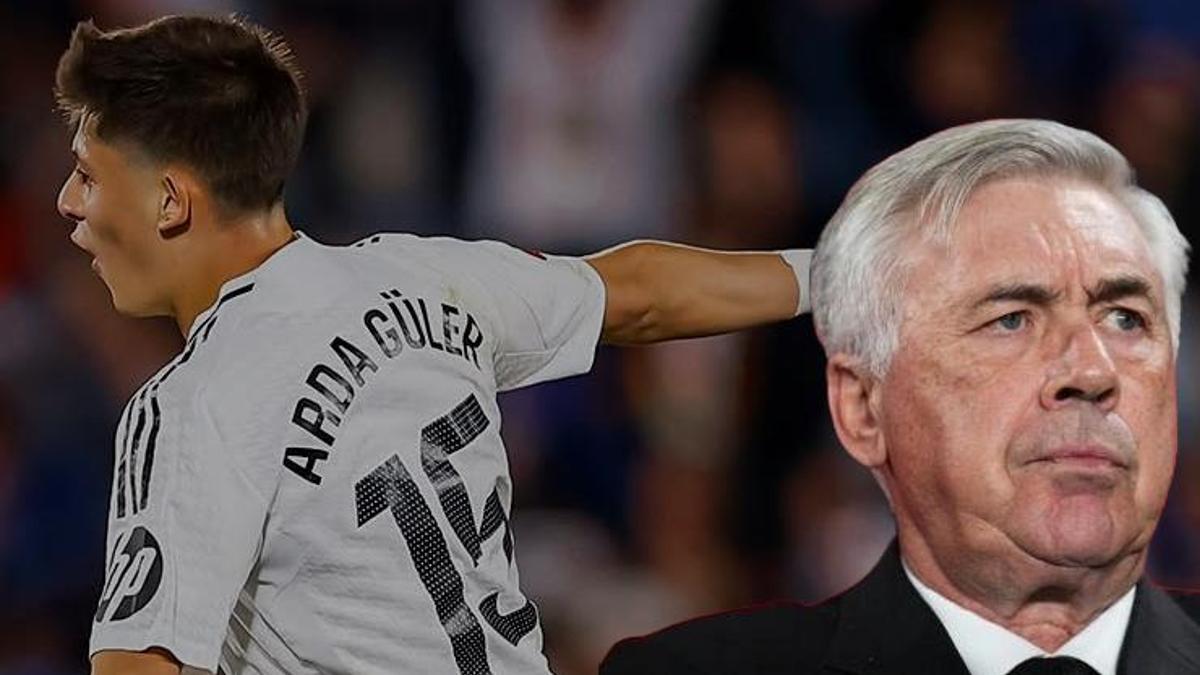 Real Madrid fans angry at Carlo Ancelotti for Arda Guler after a ...