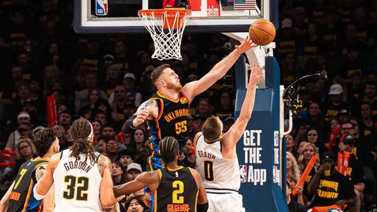 NBA Playoffs: Thunder trashed Nuggets to tie, Knicks repeat comeback to ...