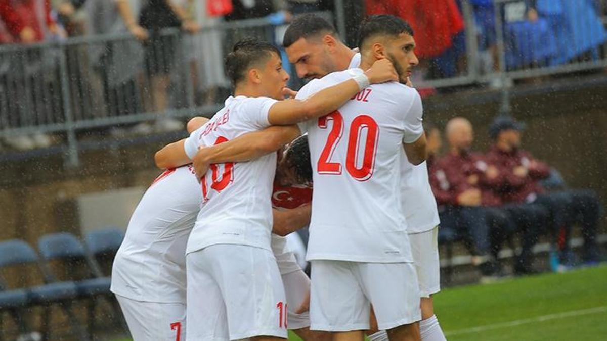 (ÖZET) 'Bizim Çocuklar'dan bayram hediyesi! ABD - Türkiye maç sonucu: 1-2