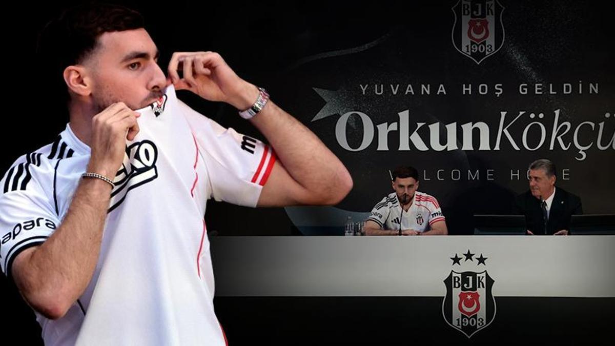 Orkun Kökçü Beşiktaş'a imzayı attı, gözyaşlarını tutamadı! İşte o ...