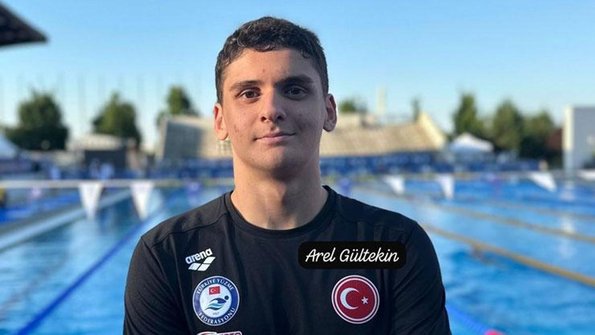 Milli yüzücü Arel Gültekin'den altın madalya - Spor Haberleri - Yüzme
