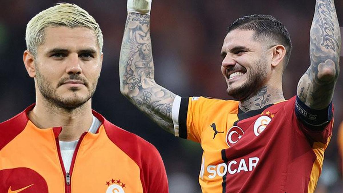 Galatasaray star Mauro Icardi returns after 281 days! He hit the net on ...