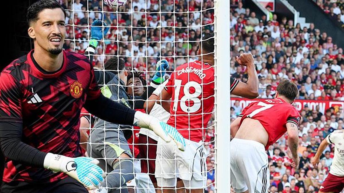 Altay Bayindir mistake cost him dearly! Arsenal beat Manchester United ...