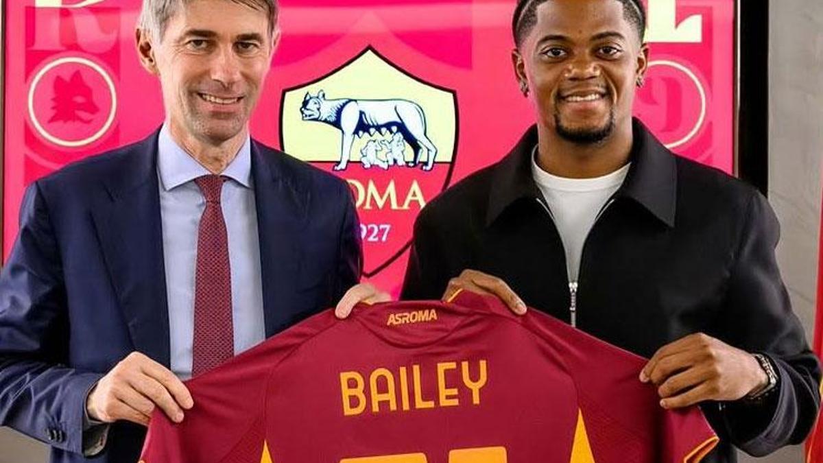 Roma's new signing Leon Bailey injured in his first training session!