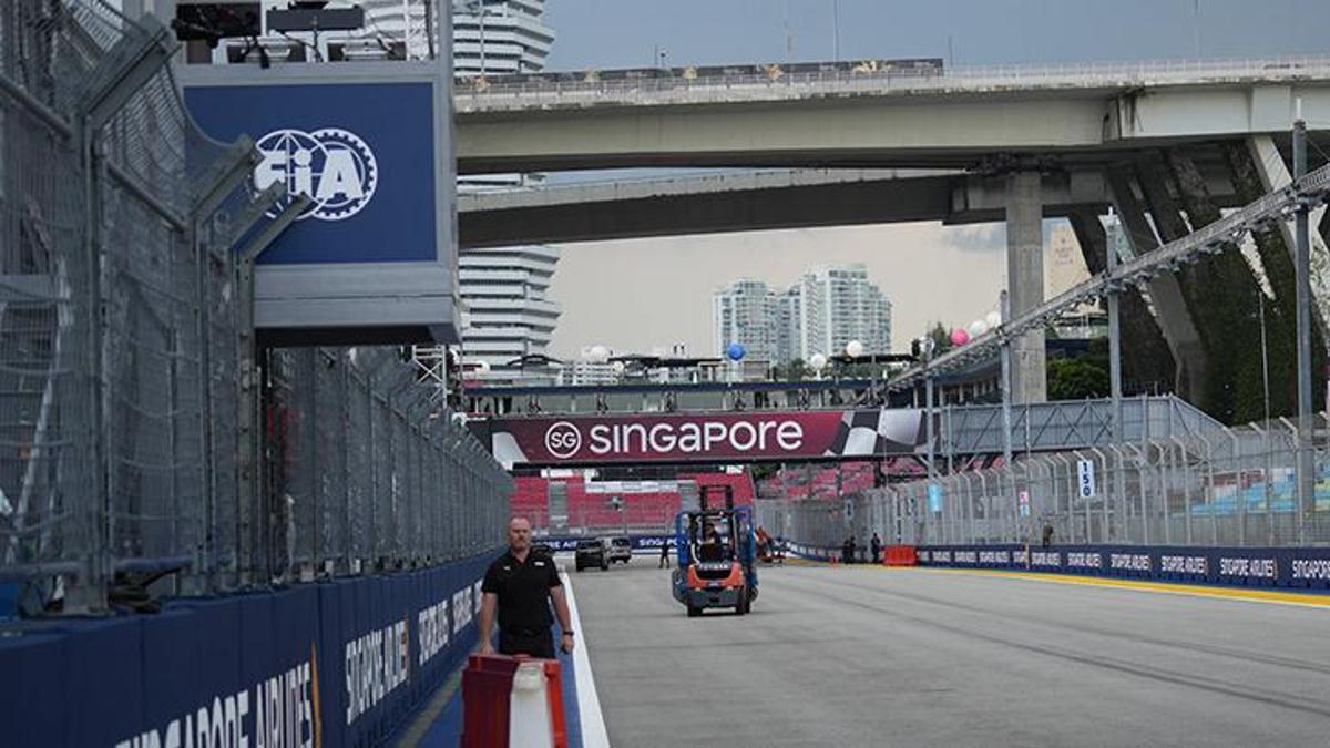 F1 declares Singapore GP first ever 'heat hazard' race under new safety ...