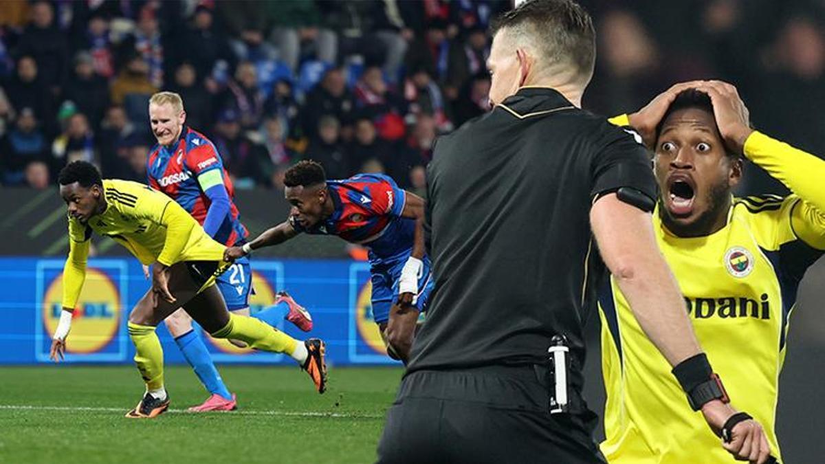 Fenerbahce will complain to UEFA about the Dutch referee for the Plzen ...