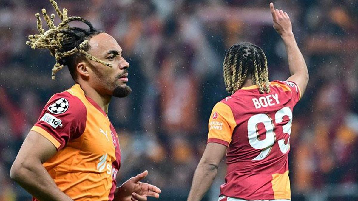 Three minutes were enough for Galatasaray star Sacha Boey! He scored a ...