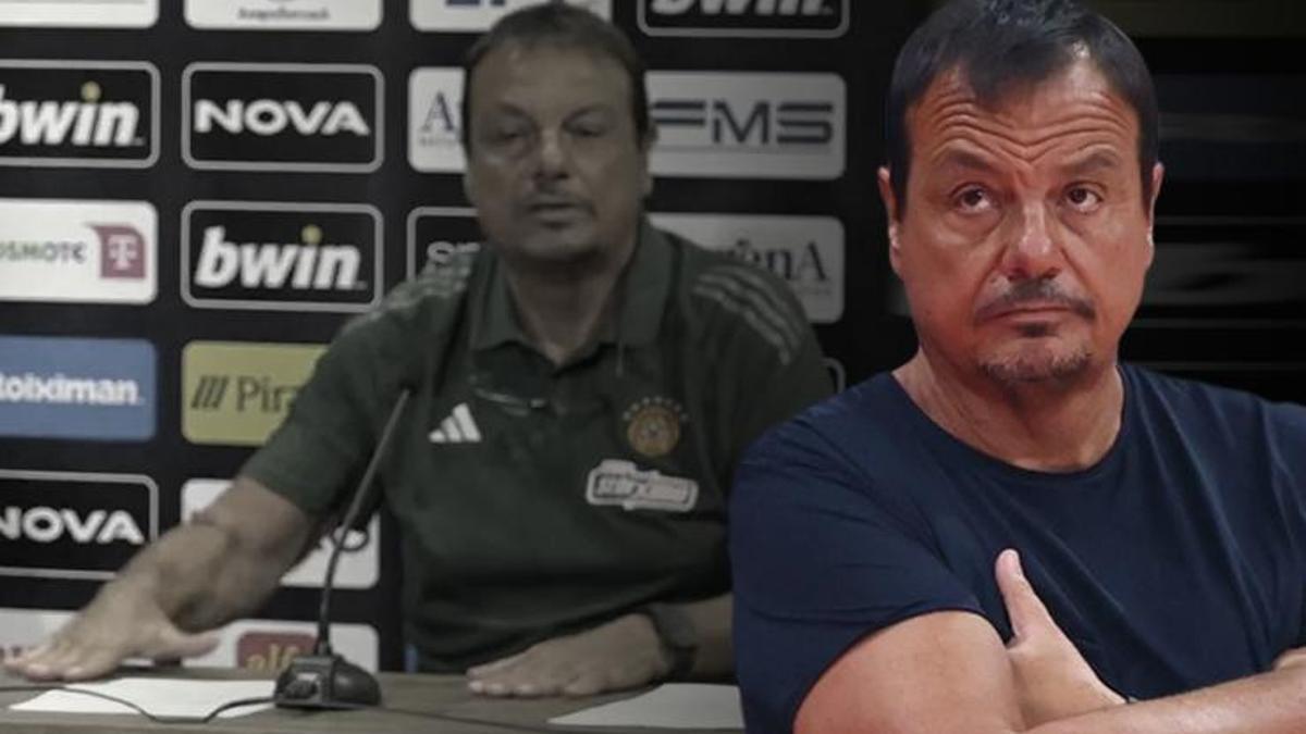 Ergin Ataman punched the table and left the meeting 'You Greeks...'