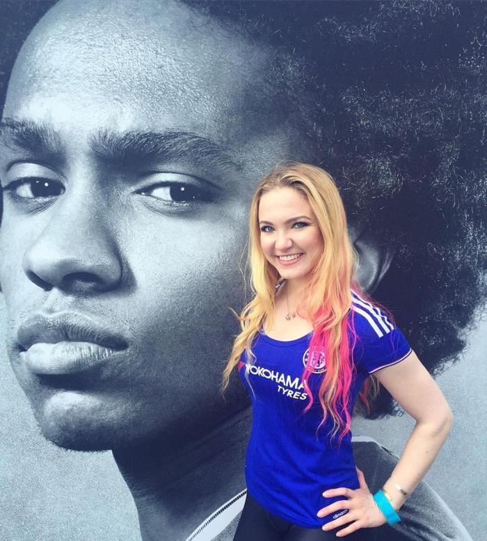 Maça damga vuran taraftar: Emily Rogawski - Spor Magazin Haberleri